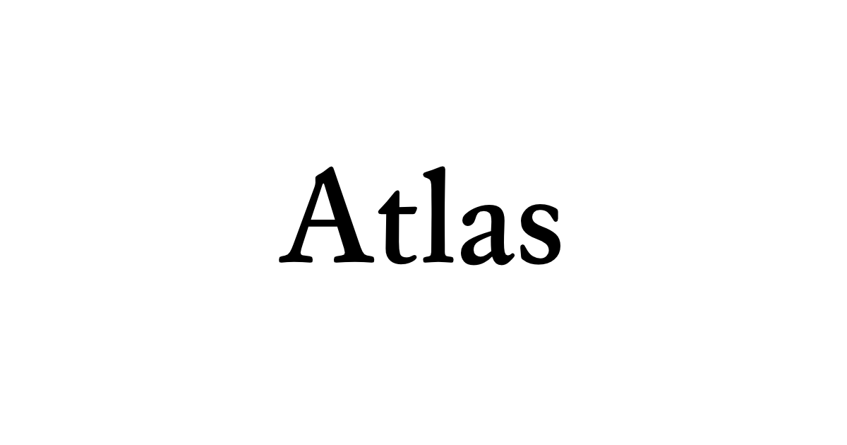 Atlas • Flowery Dictionary