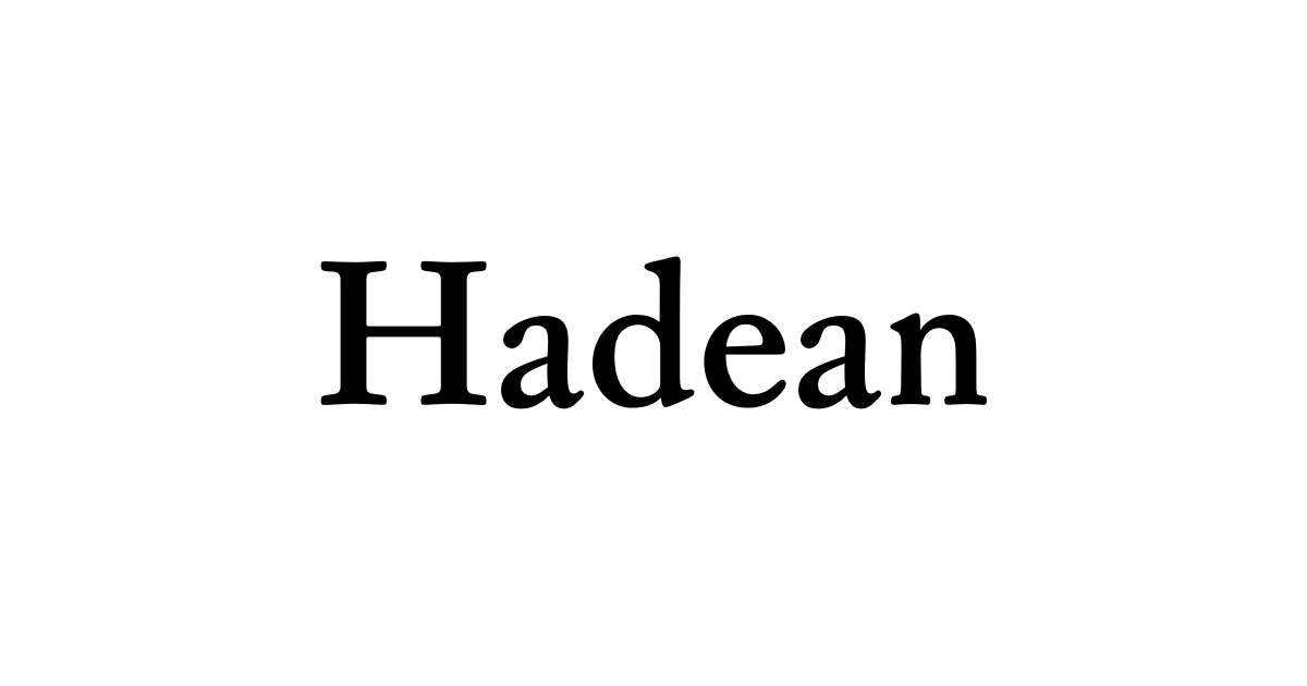 Hadean • Flowery Dictionary