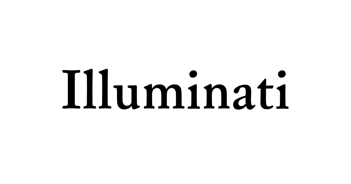 Illuminati • Flowery Dictionary