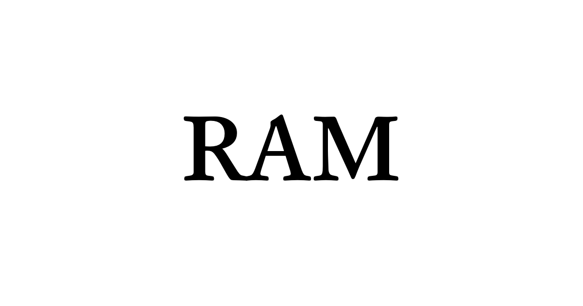 RAM • Flowery Dictionary
