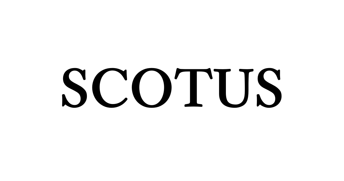 SCOTUS • Flowery Dictionary