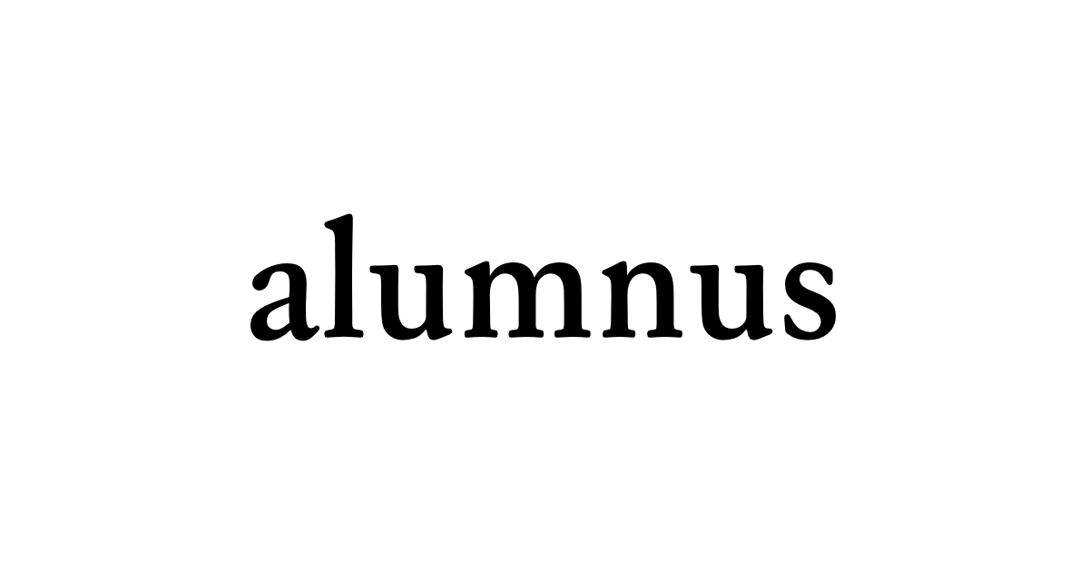 alumnus • Flowery Dictionary