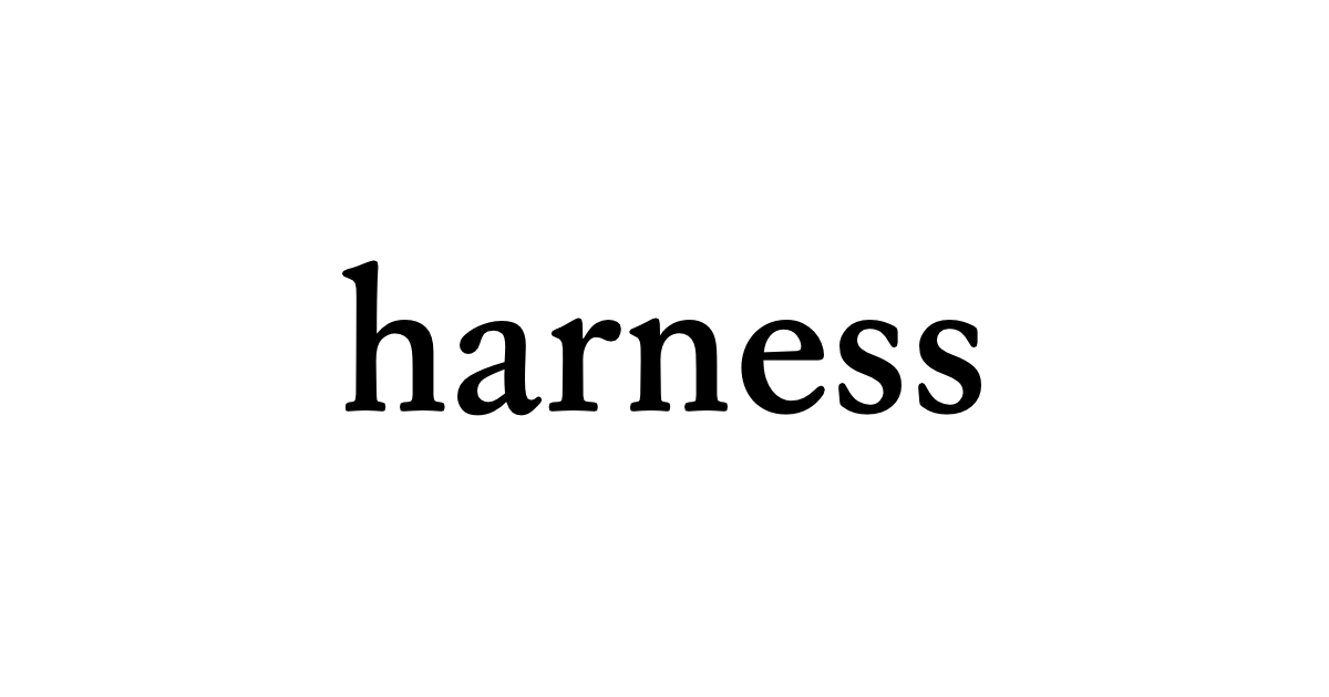 harness • Flowery Dictionary