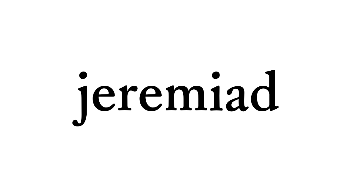 jeremiad • Flowery Dictionary