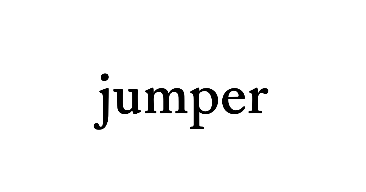 jumper • Flowery Dictionary