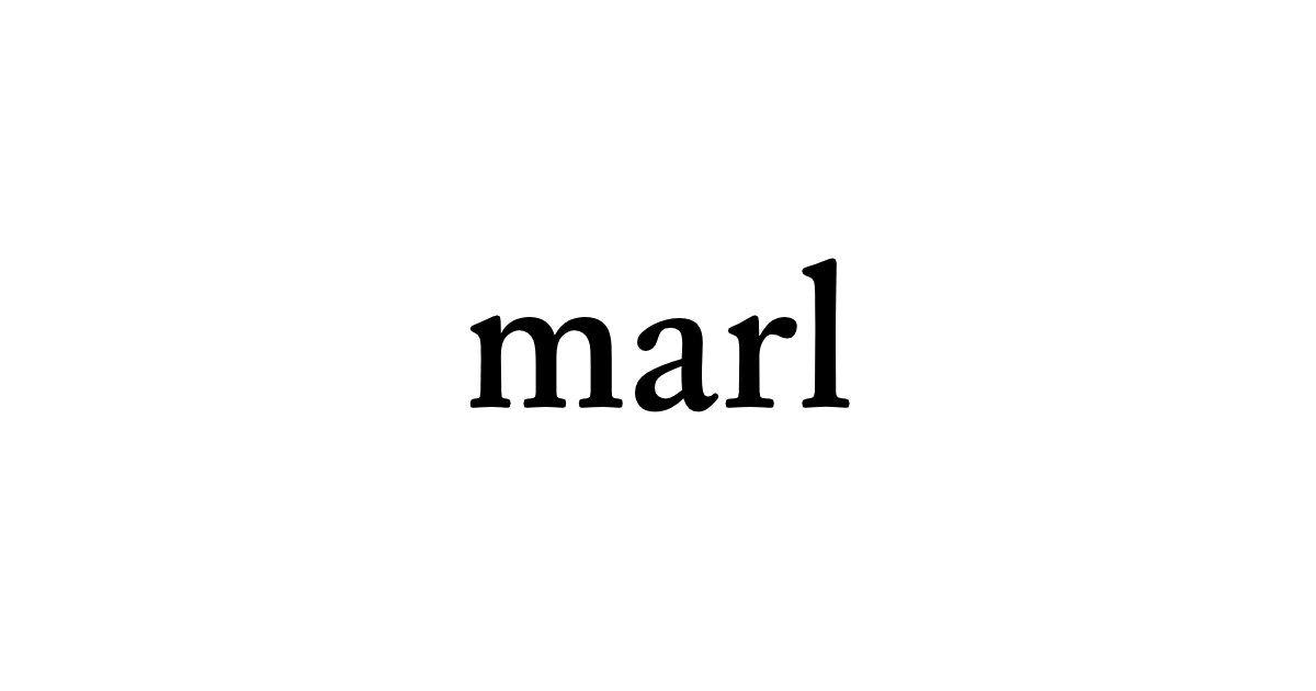 marl • Flowery Dictionary