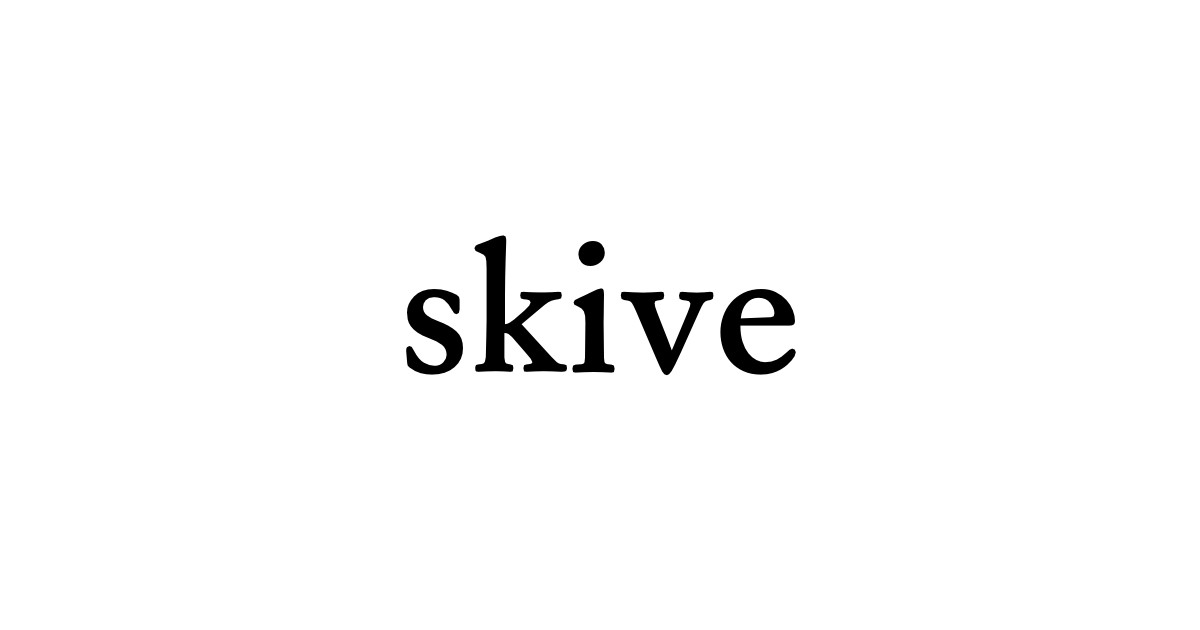 skive • Flowery Dictionary