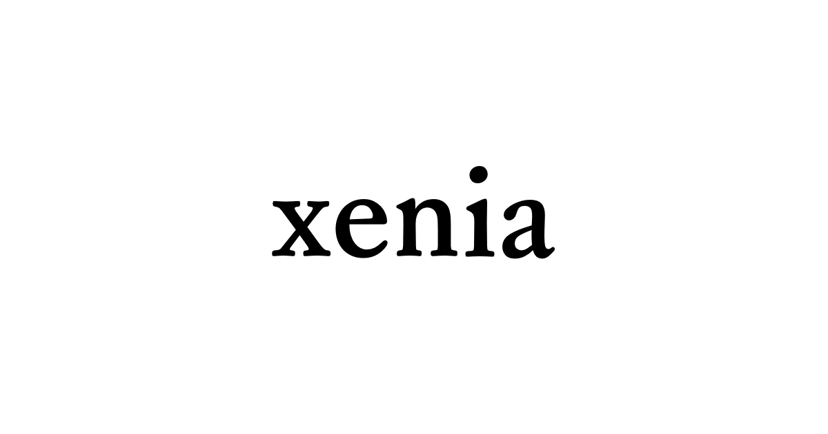 xenia • Flowery Dictionary